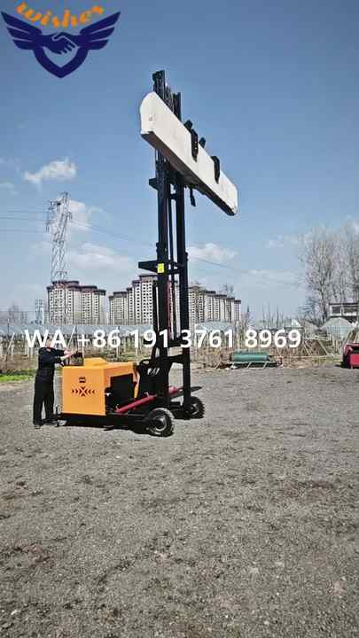 10m High-Rise Precast Concrete Panel Lifting Machine Hydraulic Wall ...
