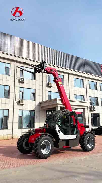 3.5ton Telehandler Forklift 7 Meters Lifting Height with Price List for ...