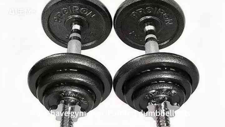 YR Multi-Function Dumbbell Set - 10kg Adjustable Barbell