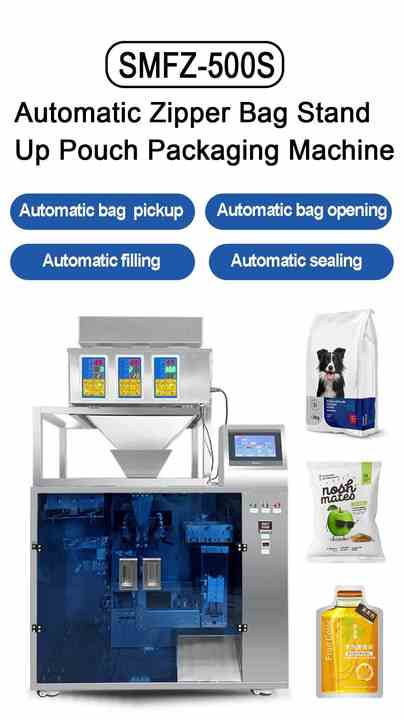 High Precision Automatic Electric Stand Pouch Packing Machine with ...