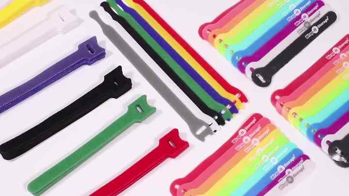 Multi-Purpose Eco-Friendly Nylon Reusable Cable Ties Heavy Duty Self ...