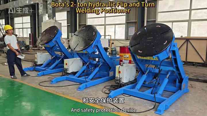 2026 1 Ton Hydraulic Welding Positioners | Tilting Angle 135°& Rotate ...