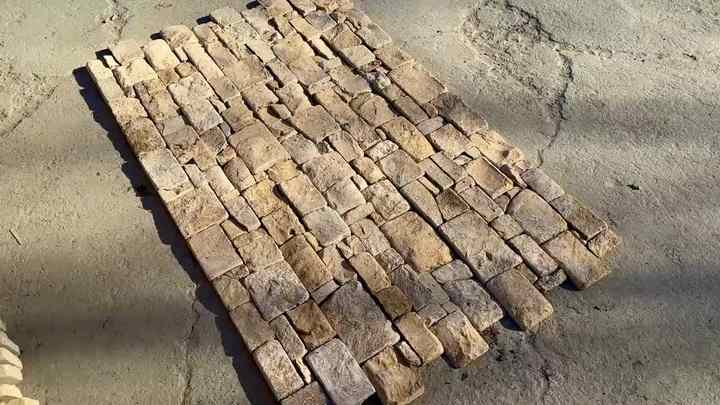 Modern Design Natural Stone Slate Yellow Limestone Slab Exterior Tile ...