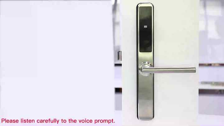 Keyless Biometric Door Lock Electronic Digital Finger Print Handle ...