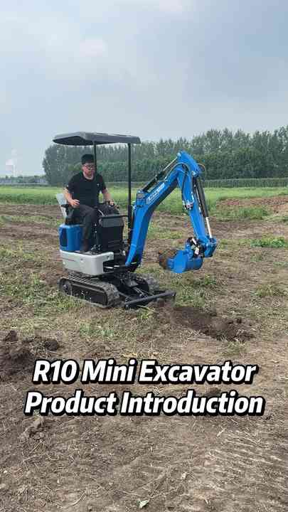 RIPPA Mini Excavators Micro Excavation Machine Home Digger Hydraulic ...
