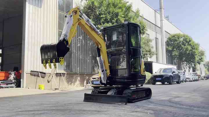 Super Discount 1200kg Hydraulic Mini Excavator Bagger 3.5 Ton Digger ...
