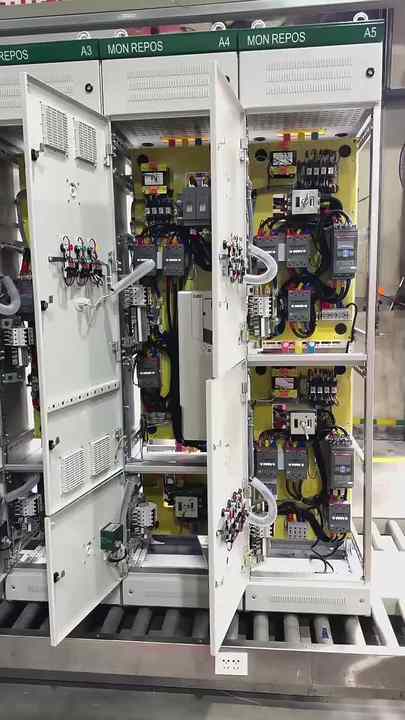 MCC and VFD Inverter Type Tested Distribution Panel Control Cabinet 3P ...