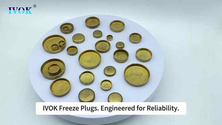 Freeze Plug/ Engine Plug / Water Plug in Steel With Zinc Coated, Brass ...