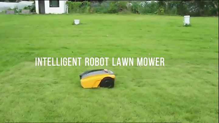 P52043 Cordless Robot Grass Cutter & Lawn Mowing Robot - OEM