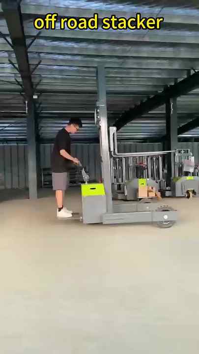 HUGO 1.5 Tons Electric Stacker - Outdoor Use & 3M Lifting