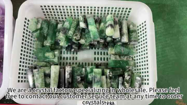 Wholesale Factory Natural Crystal Snowflake Fluorite Point Healing ...