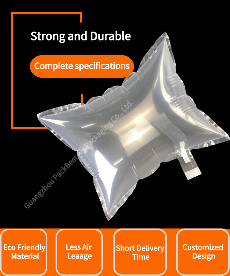 Transparent Color Inflatable Plastic Bag Stuffer Luggage Air Cushion ...