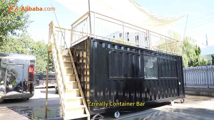 2026 20ft-40ft Custom Modular Container Coffee Shop Food Stall ...
