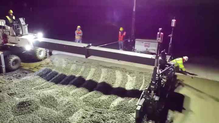 Concrete Vibration Levelling Paver Ride Type Asphalt Pavement Laser ...