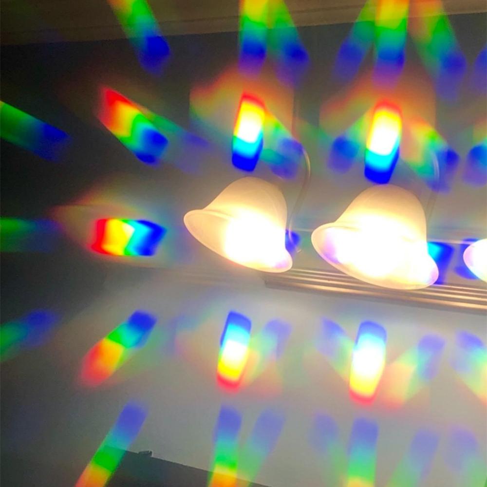 HUGE 6x6 INCH Diffraction Grating Sheet 13,500 DOUBLE AXIS Line,Laser ...