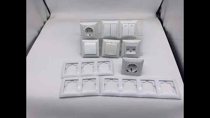 Wall Plug and Sockets 16A 250V EU Plug Electrical Outlet Power Monitor ...