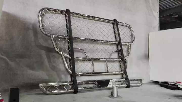 Dongsui Reinforced Anti Collision Semi Truck Front Bumper Deer Guard ...
