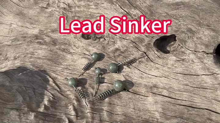 WEIHE 7g15g25g30g Lead Sinker With Screw Fishing Accessories Pesca ...
