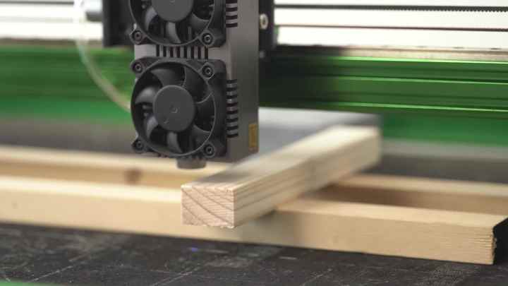 NEJE Max 4 V2 E80 Motorized Z Axis Wood Laser Cutter 1000mm/s Laser ...