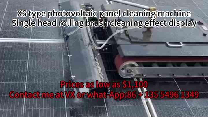 Photovoltaic Modules Cleaning Equipment Portable Solar Panel Cleaning ...