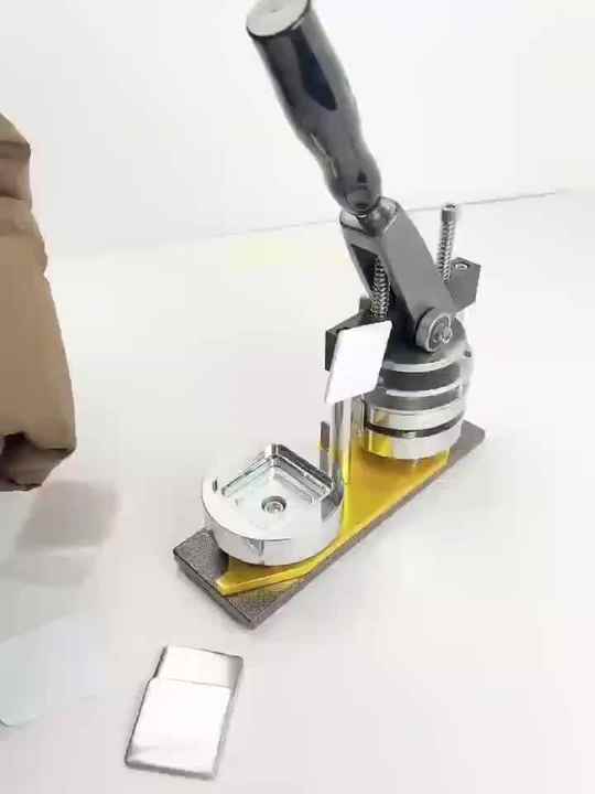 50x50mm Square Fridge Magnet Making Machine with PVC Cutter - Ideal for ...