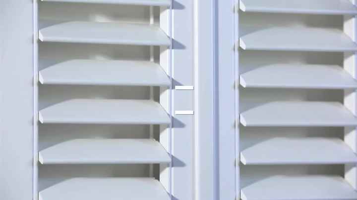 Factory Wholesale White Bi-fold Pvc Shutters Window Customized Pvc ...