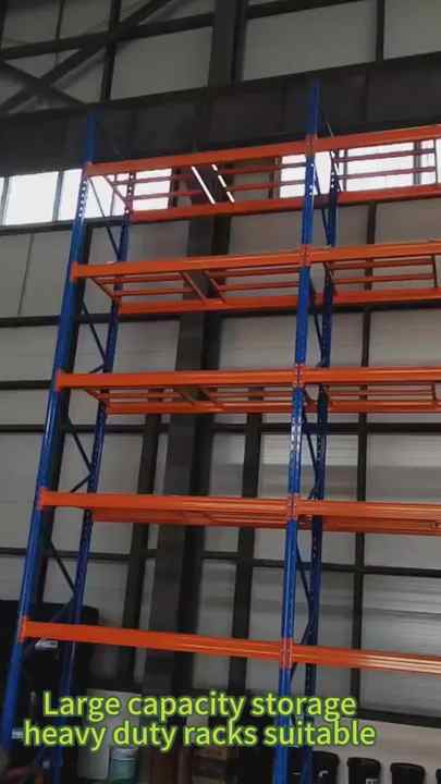 6/7/8 Tons Load Capacity Warehouse Storage Rack Adjustable Pallet ...