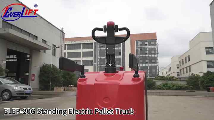 HELI Powered Electric Pallet Jack 2000kg Pallet Truck Rider on Pallet ...