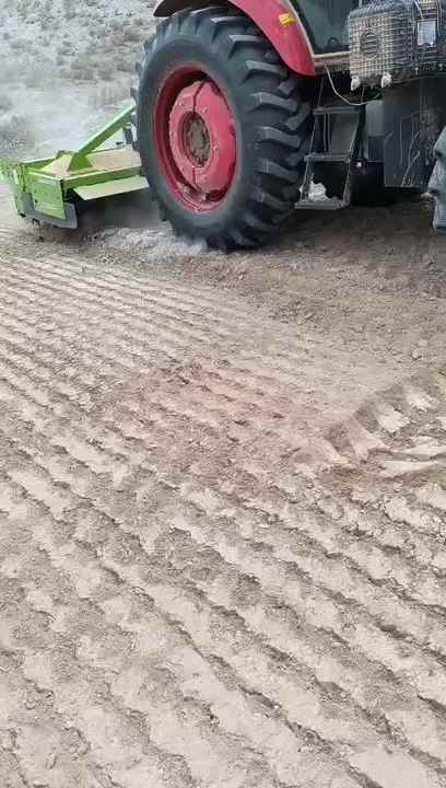 Direct Power Rake Machine Power Driven Harrow Rake Soil Land Power ...
