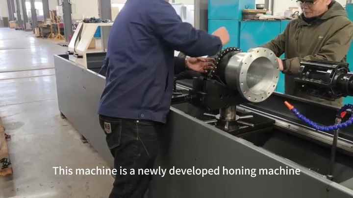 CNC Deep Hole Honing Machine 2MK50 Type Siemens Control System Motor ...