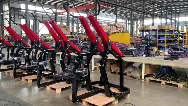 Plate Loaded Commercial Use for Gym Professional Back Muscle Training ...