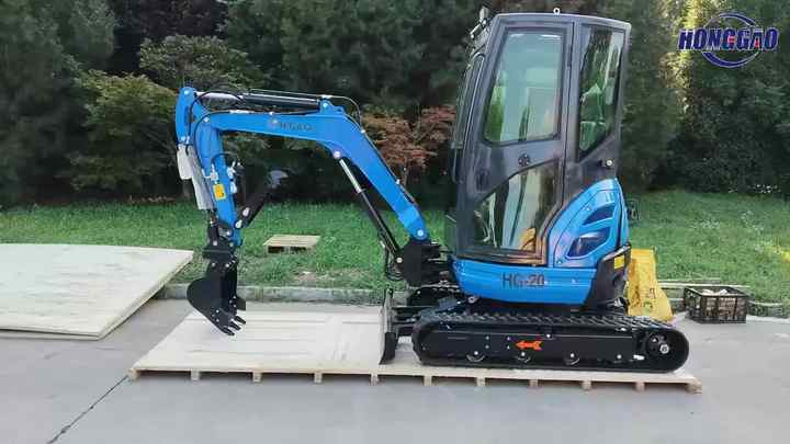 Kubota Engine 2-ton Mini Tracked Excavator, CE/EPA Certified, Mini ...