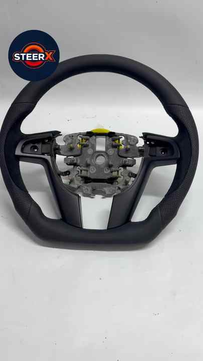 For Holden VE Pontiac G8 GT HSV SSV Commodore Leather Steering Wheel ...