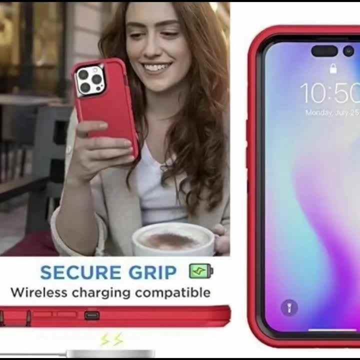 2025 new design 3-in-1 tpu+pc sports design 360 full protective ...