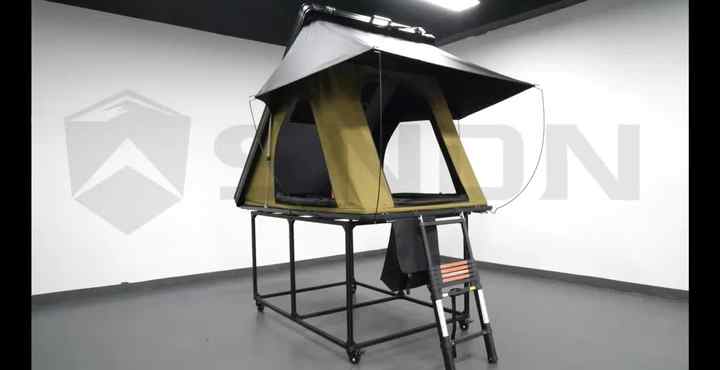SNDN 4wd Offroad Ultra-Thin Aluminum Roof Top Tent Waterproof ...