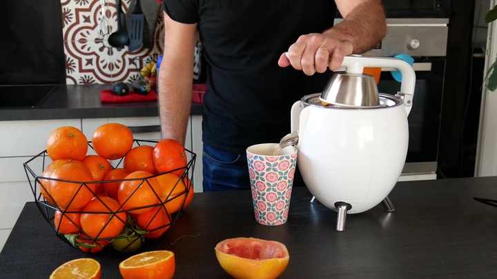 MIUI 850W Electric Citrus Juicer Squeezer - Stainless Steel, Low Noise ...