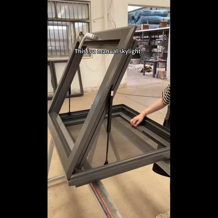 Modern Automatic Folding Sliding Swing Vertical Aluminum Alloy Frame ...