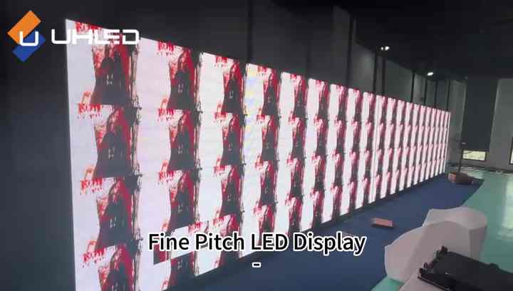 Full Color LED Wall High Resolution Indoor LED Display Commercial ...