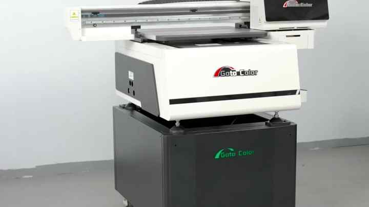 A2 6040 UV Flatbed Printer Dual head I1600 I3200 Direct Inkjet Printing ...