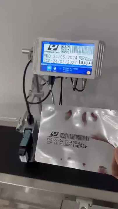 Yaomatec Automatic Industrial MFG Date Inkjet Printer Online TIJ Inkjet ...