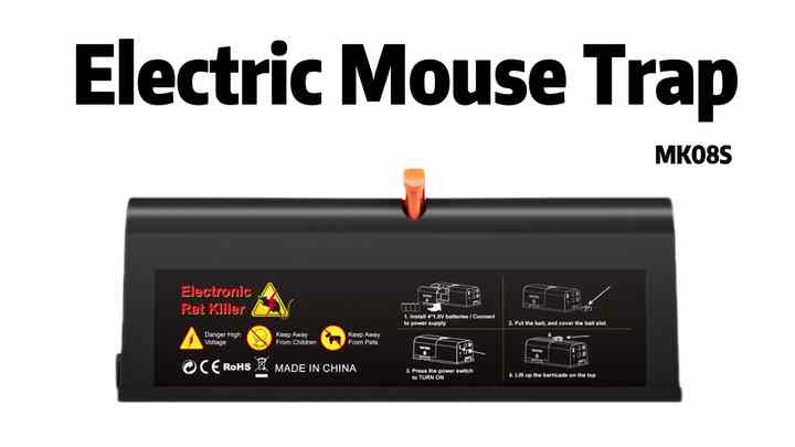 No-touch Design for Home High-Voltage Electric Rat Traps