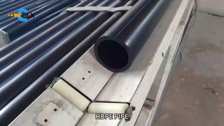 HDPE Solid Wall Pipe High-Strength Wear-Proof Rural Irrigation Well ...
