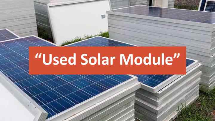 Second-Hand 550W N-Type Solar Panel Various Models Low Price Warehouse ...