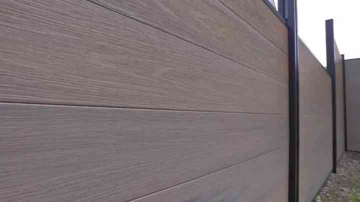 Durable Outdoor Composite Fence Boards - WPC Fencing Panels