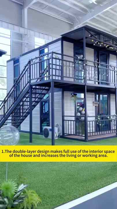 Luxury Modular Design Portable 2 Story 20ft Expandable Container Home ...