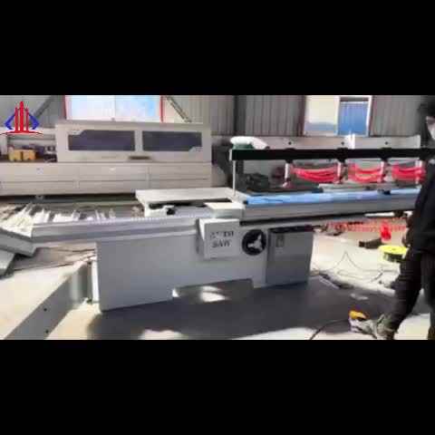 Woodworking Factory Horizontal Sliding Table Saw High Precision Wood ...
