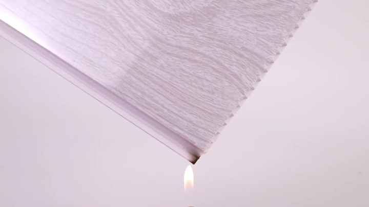 Modern Design Fluted PVC False Ceiling Panels for Hotels