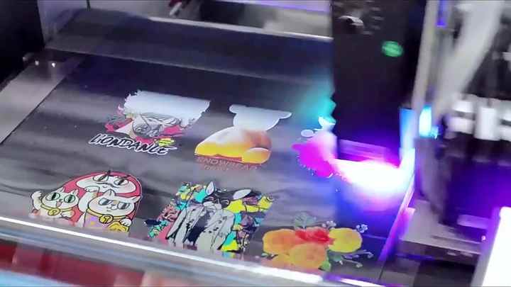 A3 A4 A2 PET Material UV Transfer Sticker 30CM 60CM White Clear Roll UV ...