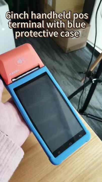 Mobile POS Terminal Handheld Stripe Payment Tablet Barcode Scanner ...
