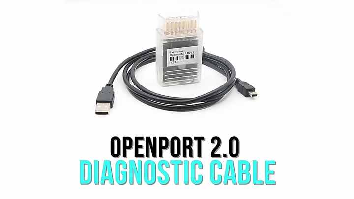 Tactrix Openport 2.0 Full Chip J2534 Cable for Toyota, Ford, Mazda, JLR ...